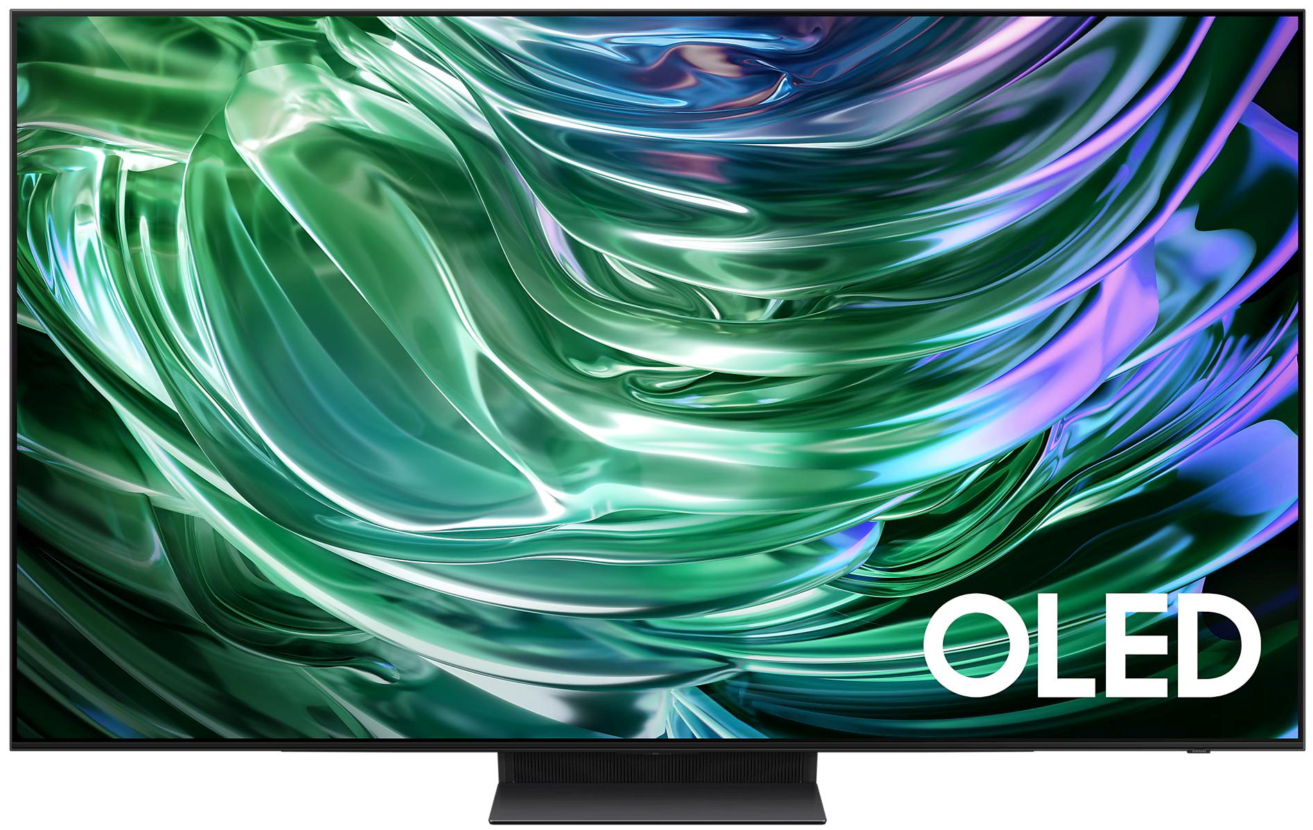 65" Телевизор Samsung QE65S90DAUXRU OLED RU, черный