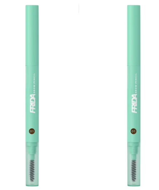Карандаш автоматический для бровей Love Generation Frida, тон 01 светло-коричневый, 0.15 гр, 2 шт