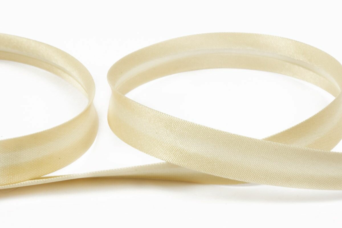 Косая бейка "Gamma" GK-15P 14 - 15 мм 132 м 1 м №008 бл. желтый