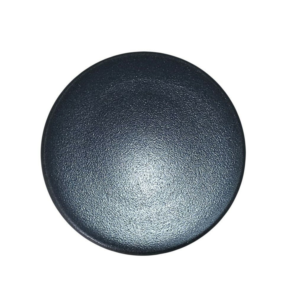 Крышка рассекателя пламени средней газовой конфорки для варочной панели Indesit, Ariston, Hotpoint, Whirlpool, IKEA, BAUKNECHT D-75 мм, матовая 064919