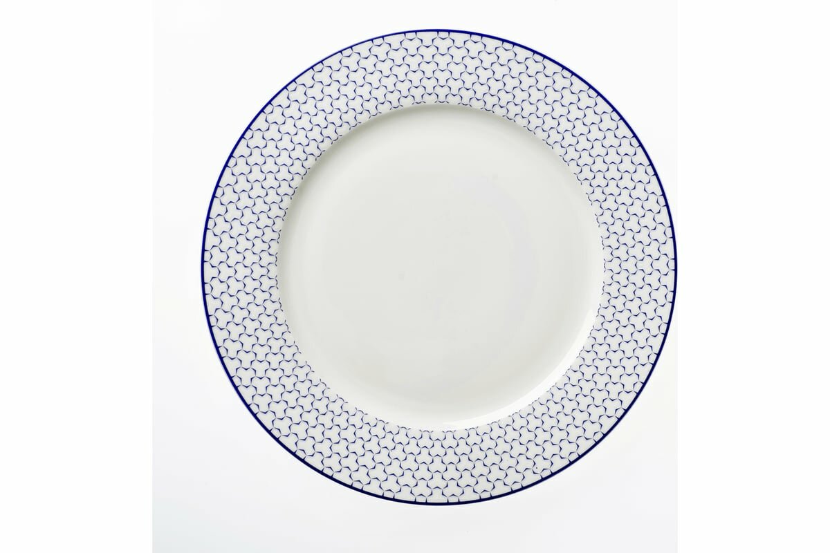 HomeQueen Обеденная тарелка Воздушная, диаметр 26.8 см, 24/6, 77096