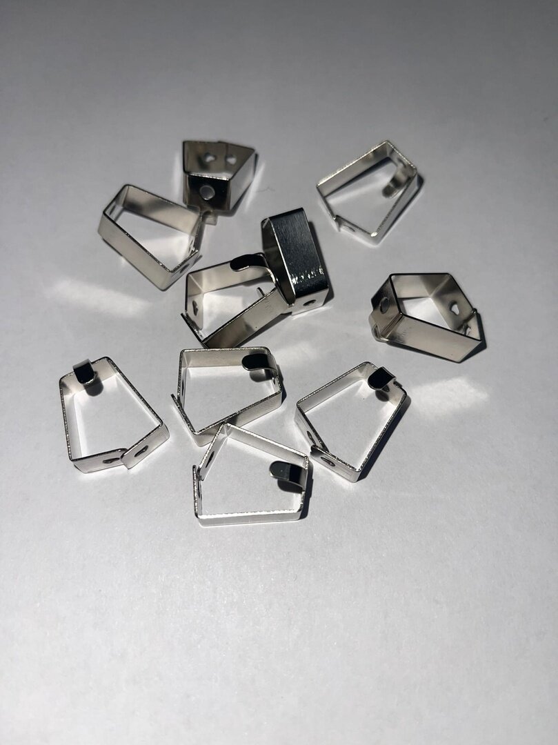 Крюк 4 кг для системы подвеса картин, фоторамок, постеров (комплект 10 шт)