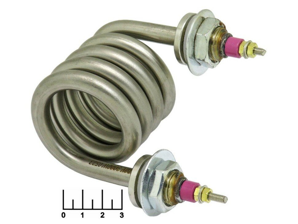Тэн для воды 3000W d-10мм М12 (06.930)