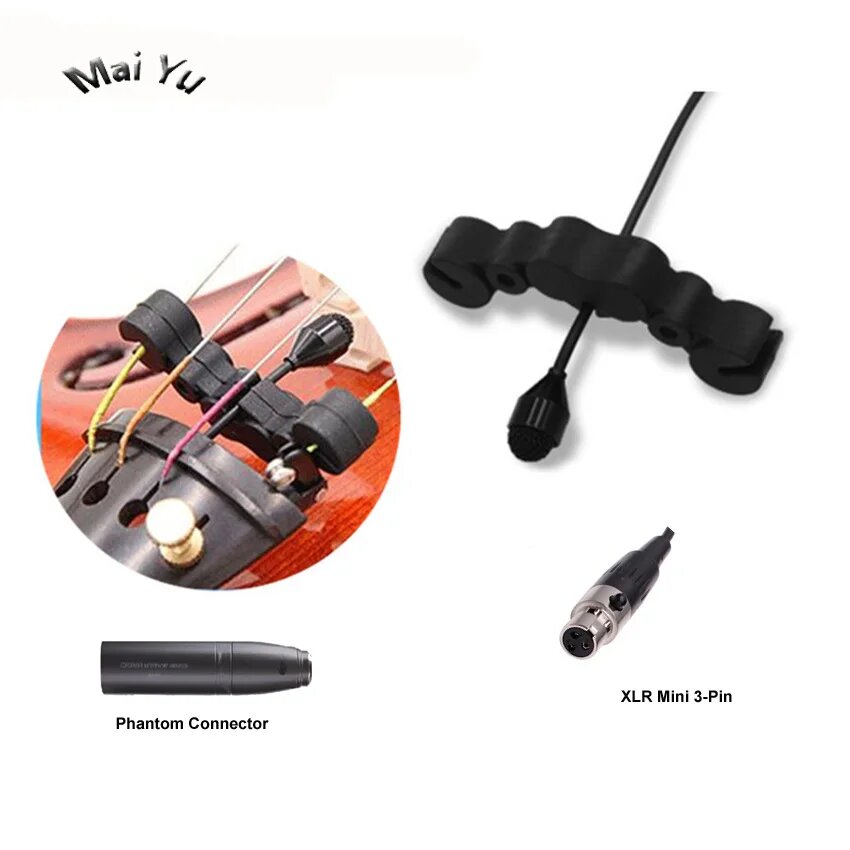 Конденсаторный микрофон для скрипки Samson XLR D3 XLR Mic Phantom