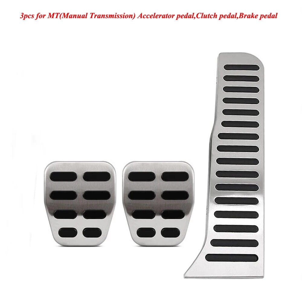Автомобильные педали, накладки на тормозные колодки для VW Jetta Mk5 MK6 Golf Scirocco MT 3pcs