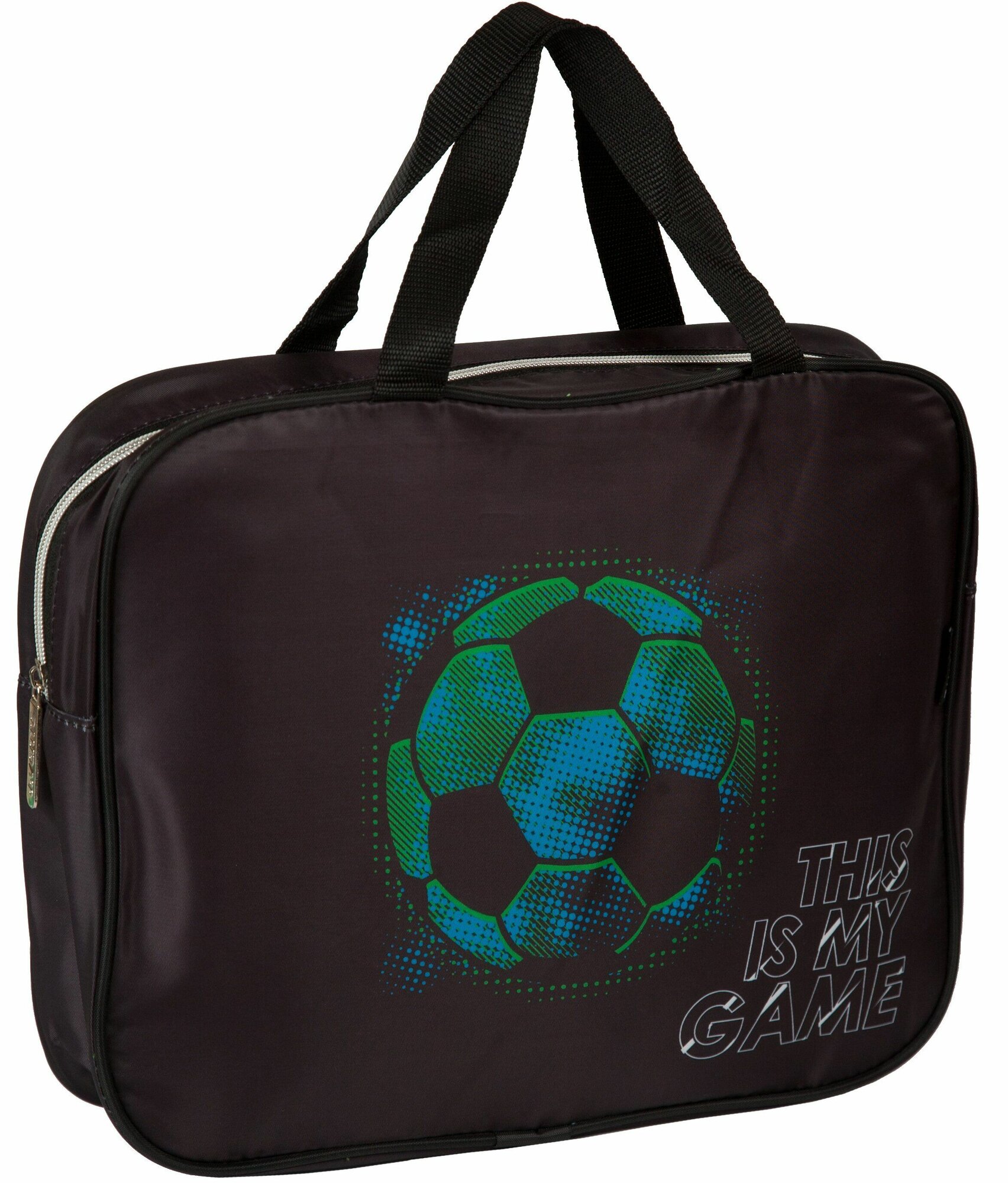 Папка DeVente "No Fear", A4, текстиль, с ручками, 36х28х8 см