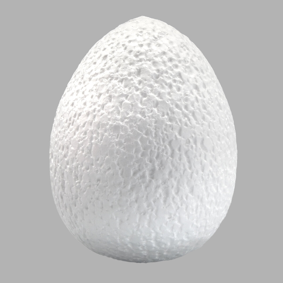 Заготовка для декорирования из пенопласта 'Яйцо', 5 шт, 12*9 см, Айрис