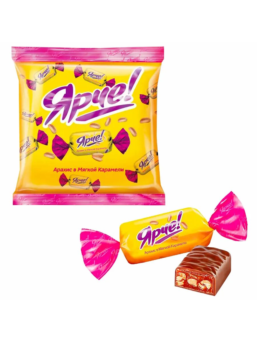 Конфеты шоколадные с арахисом и карамелью 500 г