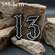 Заплатка на термотрансфере "13" черная, 5*5.6 см, AN79-1