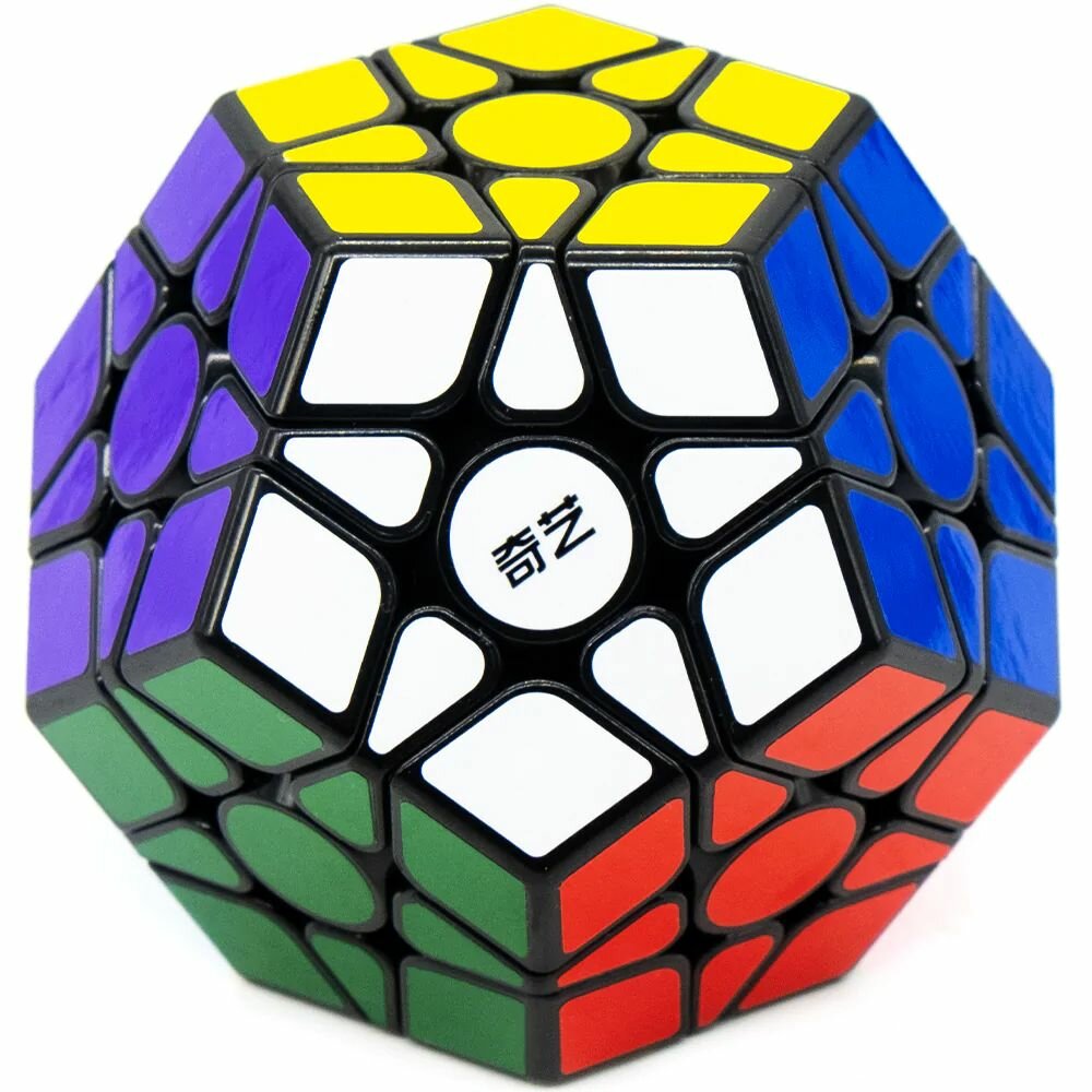 Megaminx QiHeng W QiYi MoFangGe / Скоростной Мегаминкс Рубика / Игра головоломка