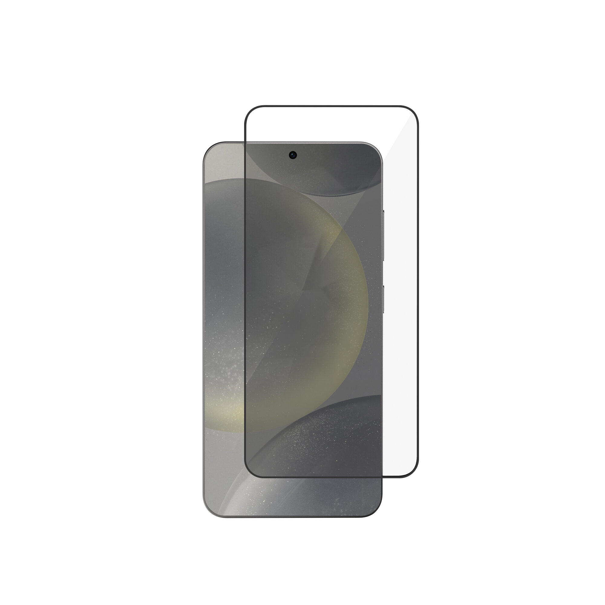 Стекло защитное uBear Extreme Nano Shield для Samsung Galaxy S25, алюмосиликатное