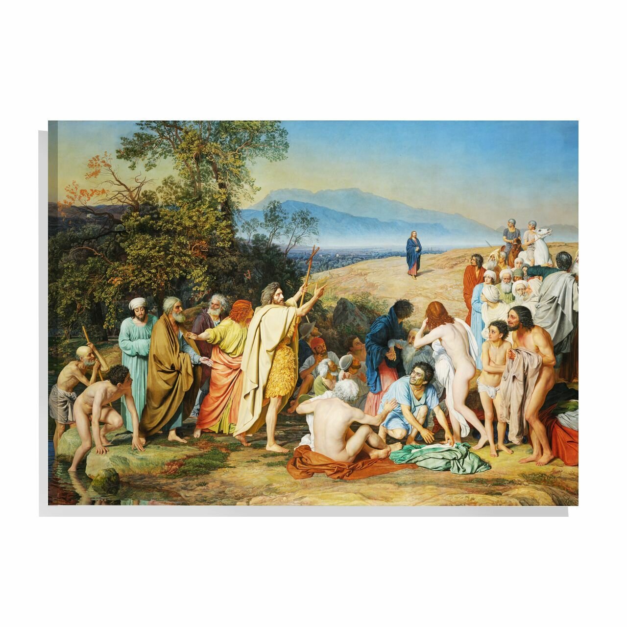 Картина на холсте, репродукция Явление Христа народу - Александр Иванов