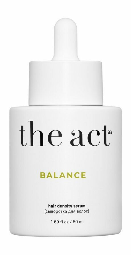 THE ACT Сыворотка для волос Hair Density Serum Balance, 50 мл