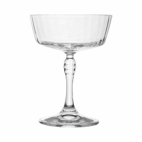 Шампанское-блюдце "Америка 20х", стекло,275мл, диаметр 10,7, высота 14см, прозр.