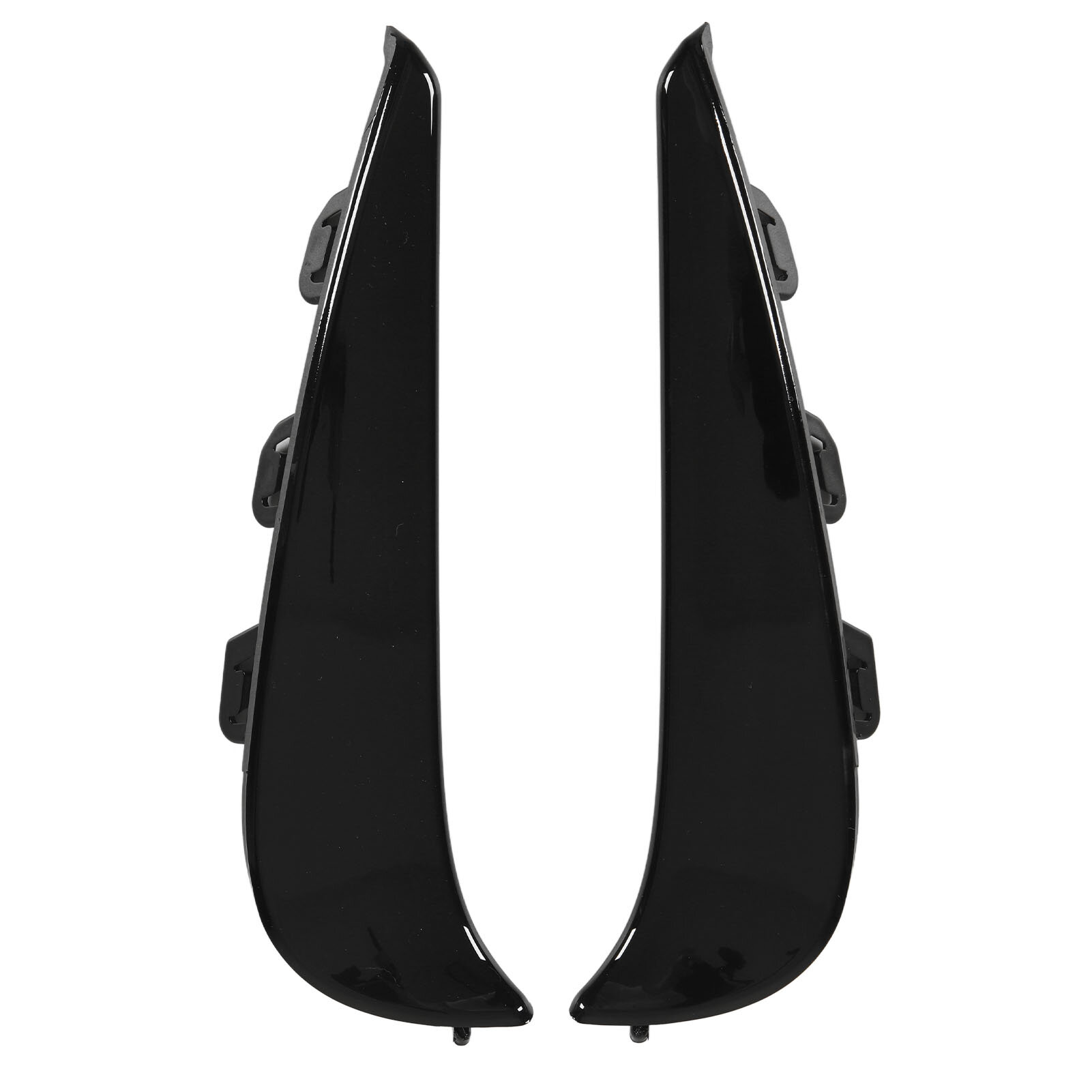 Gloss Black Front Bumper Fog Grille Ari Vent Cover Trims 206 885 2902 Replacement for Benz C‑Class W206 S206 AMG Line 2022+