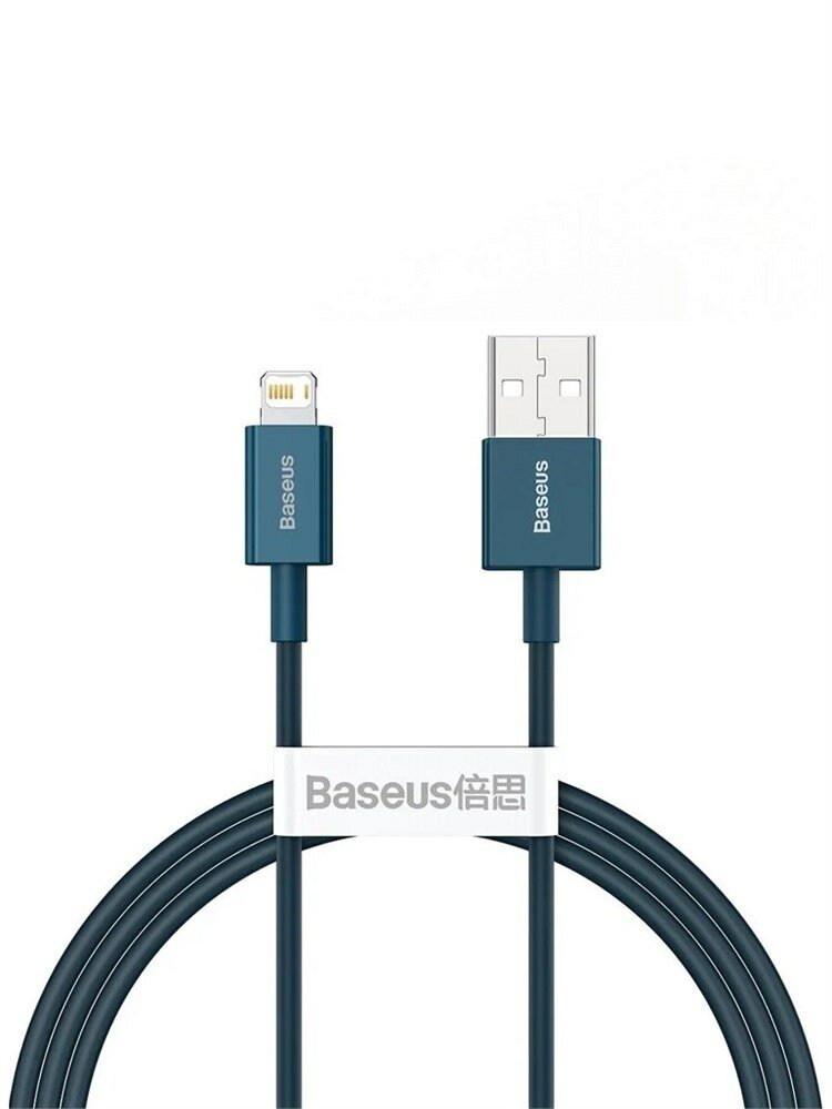 Baseus Кабель Baseus Superior Series Usb - Lightning 2.4A 1м CALYS-A03 синий