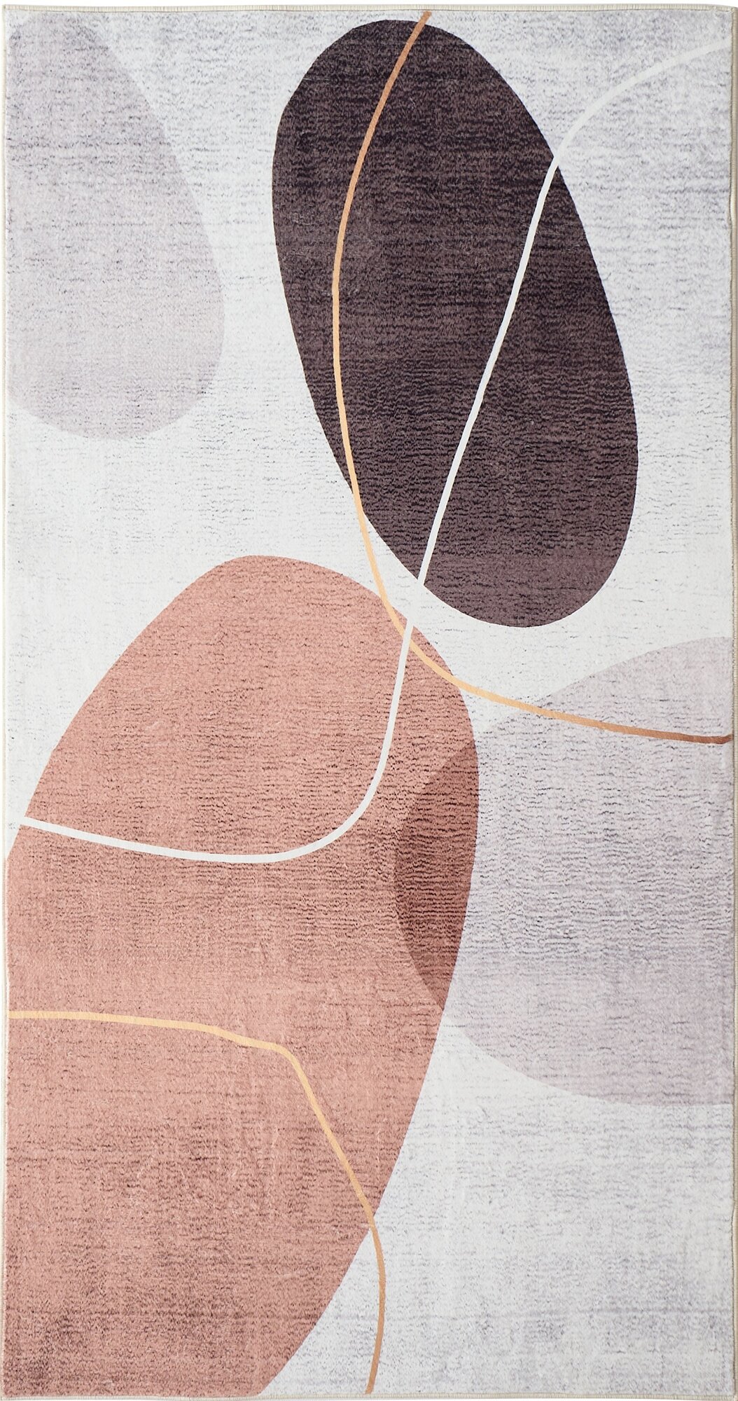 Ковер принтованный высокоплотный "Lex F28 80 x 150 см, разноцветный