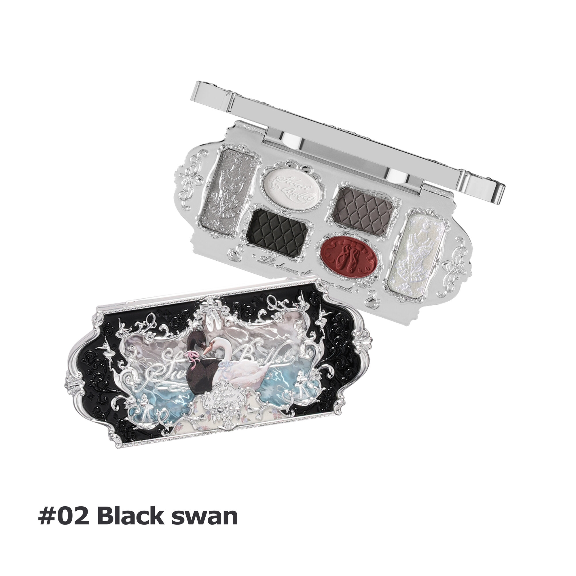 Тени для глаз Flower Knows Swan Ballet Six-Color