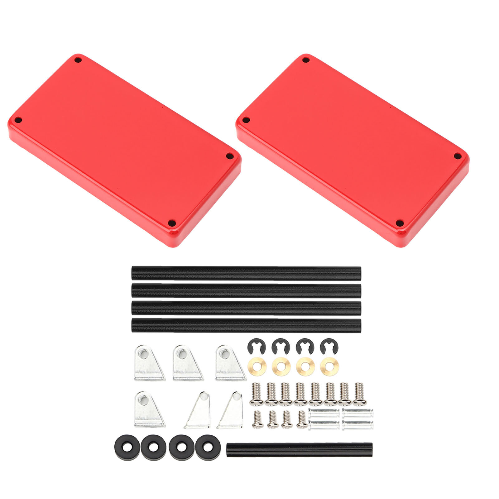 Миниатюрная двухъярусная мобильная тележка для хранения инструментов для гаража, мастерской, органайзер для аксессуаров радиоуправляемых моделей масштабом 1/8, 1/10, 1/12, 1/16, большого размера