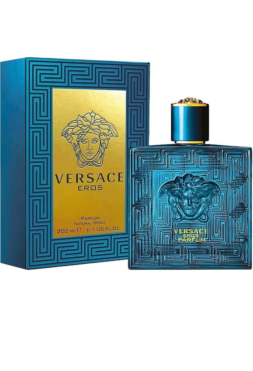 Духи мужские VERSACE Eros Parfum 200 мл. Восточно-фужерный аромат