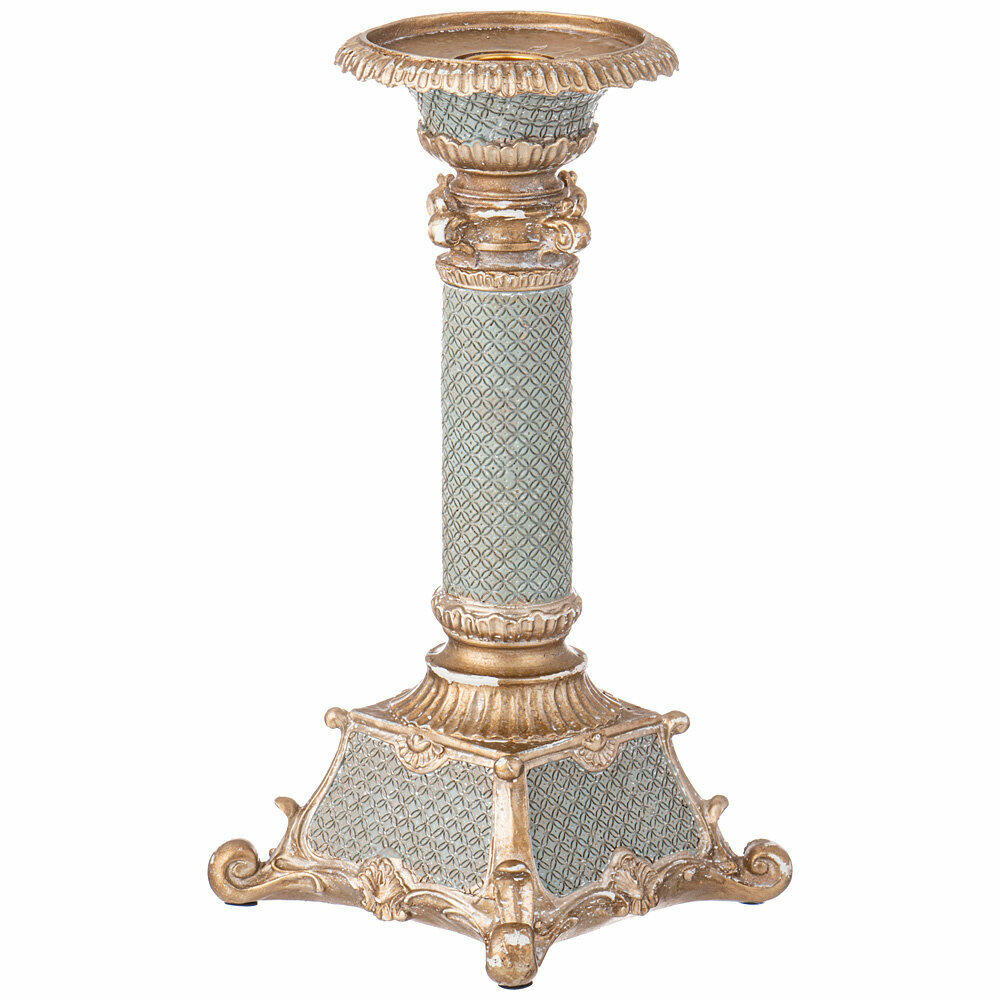 Подсвечник 504-386 коллекция рококо, 12,5*12,5*26,7 см