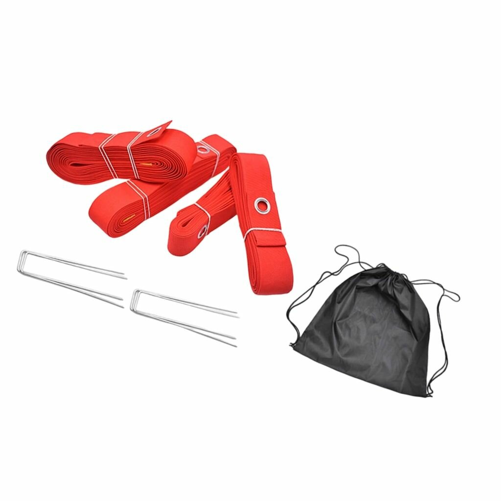 Наружная линия разметки для волейбола, устойчивая маркировка кортов, красный