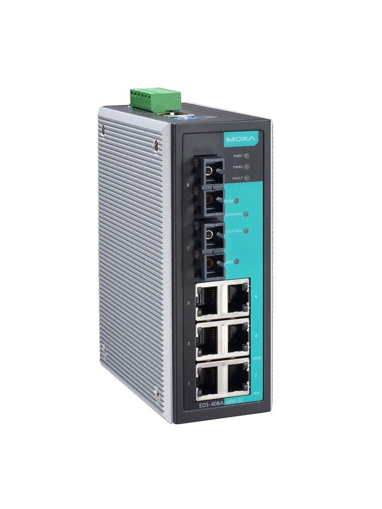 Управляемый коммутатор MOXA EDS-408A-SS-SC-T