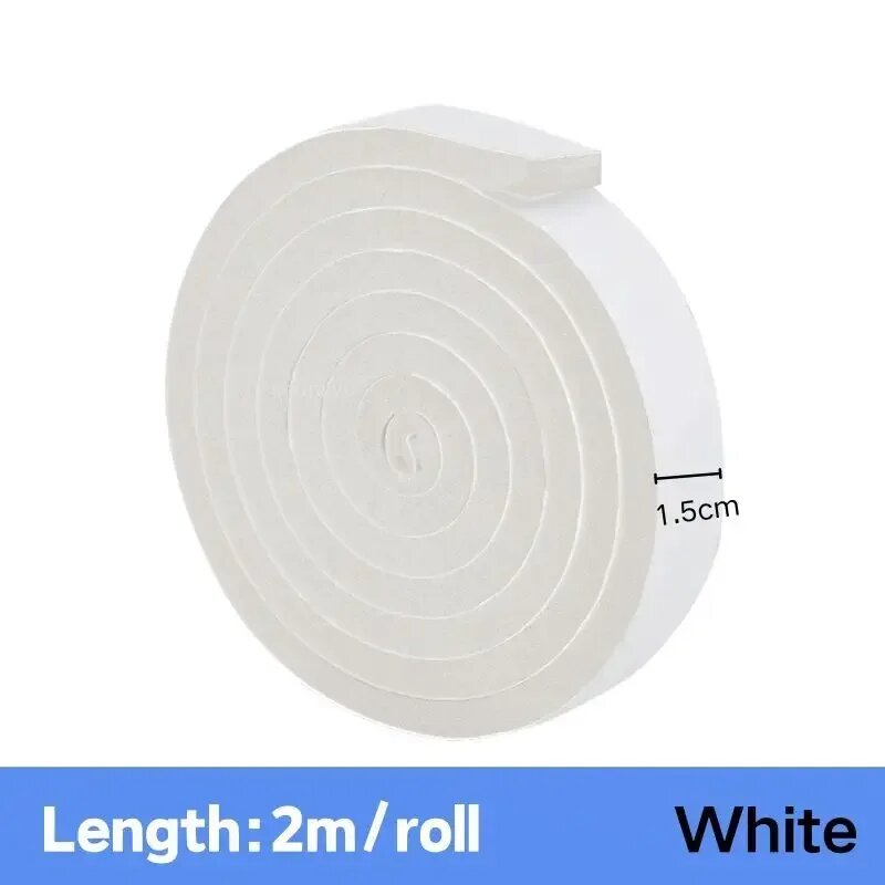 Уплотнительная лента пенопластовая White 3cm, 2м