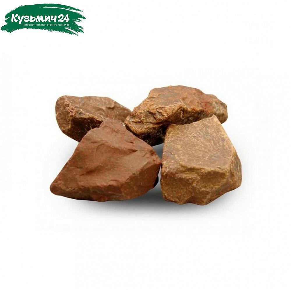 Камень Яшма сургучная 10кг ведро