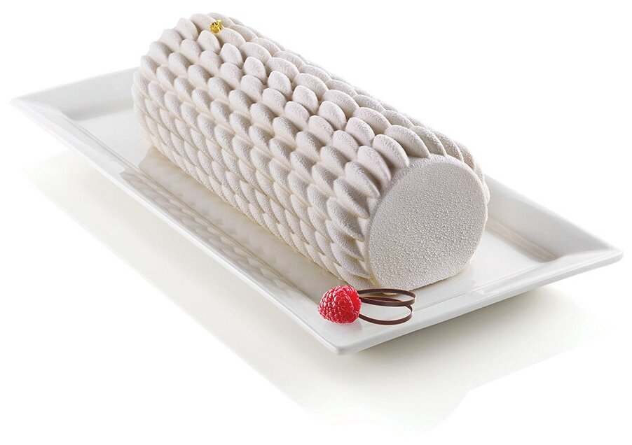 Форма для приготовления пирожного Silikomart Quenelle, 24,5 х 9,5 х 7,7 см, силиконовая