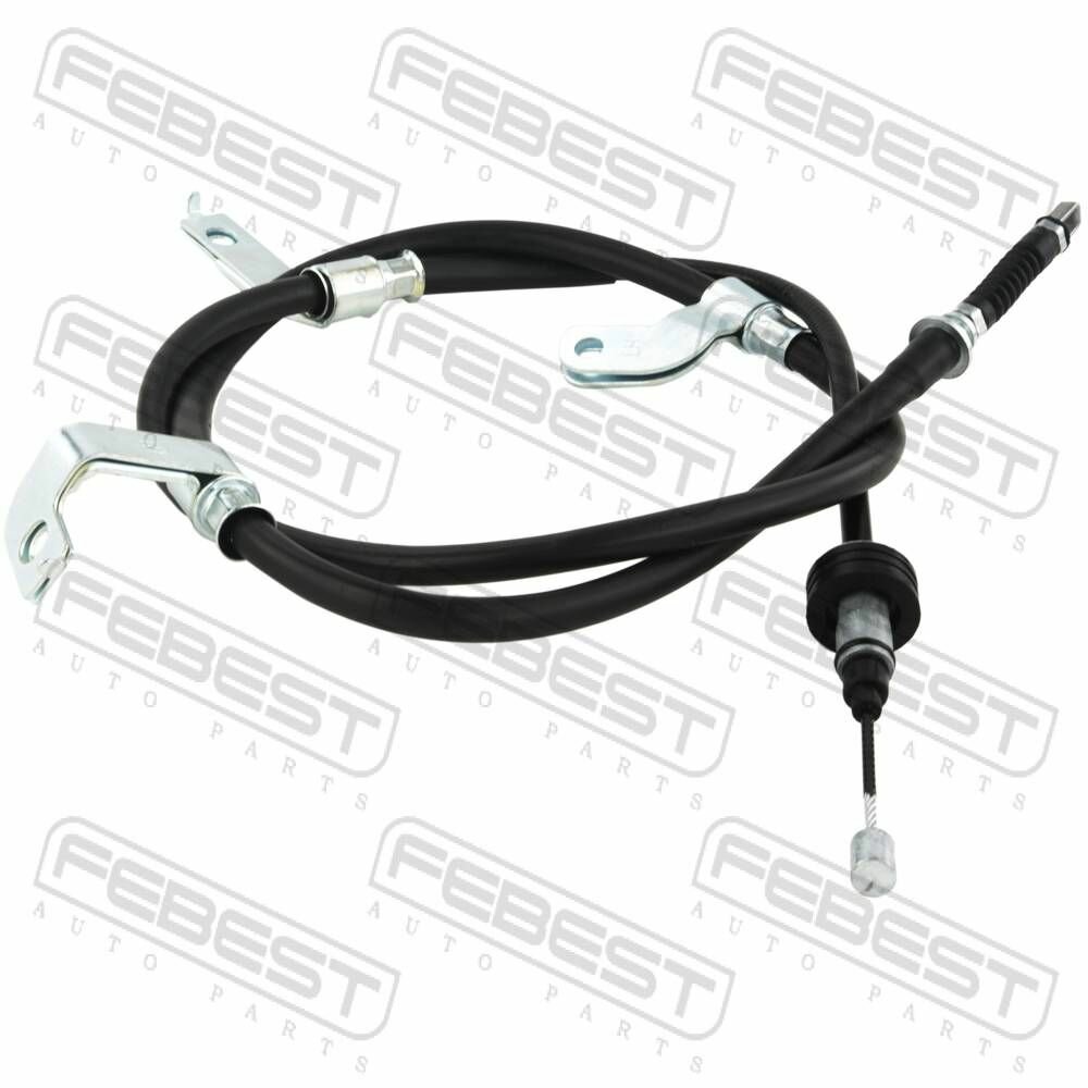 Трос ручного тормоза L HYUNDAI ACCENT 11 2010-2014 K1 FEBEST 12100-SBDISCLH