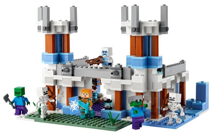 Конструктор Lego Майнкрафт Ледяной Дворец 21186