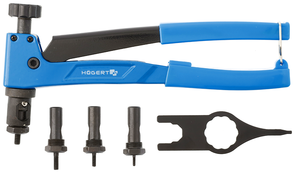 HOEGERT Заклёпочник для резьбовых заклепок M3-M6