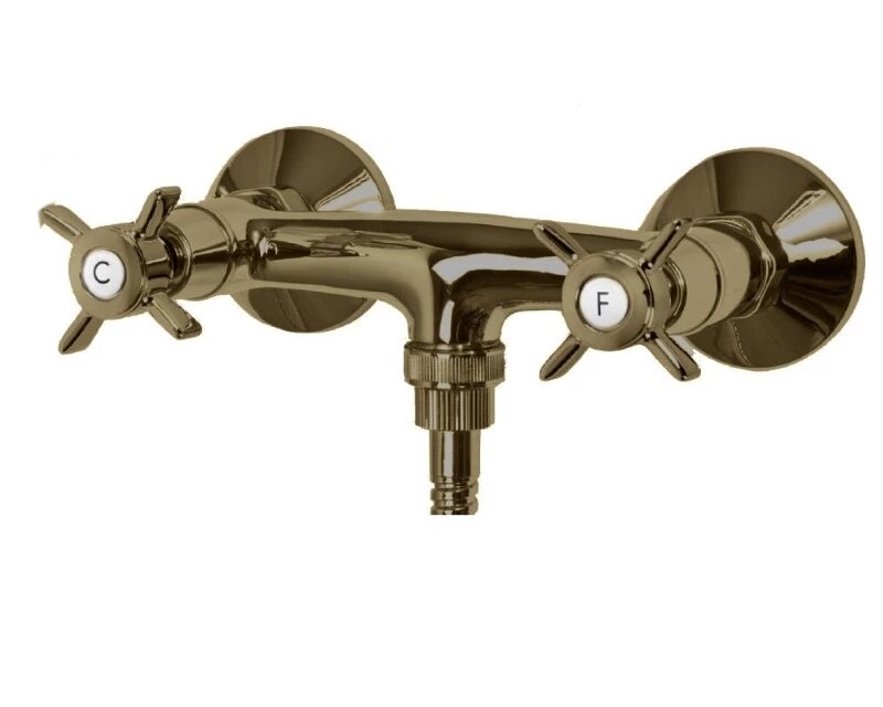 LORD-DS-02 Смеситель для душа бронза, ручки