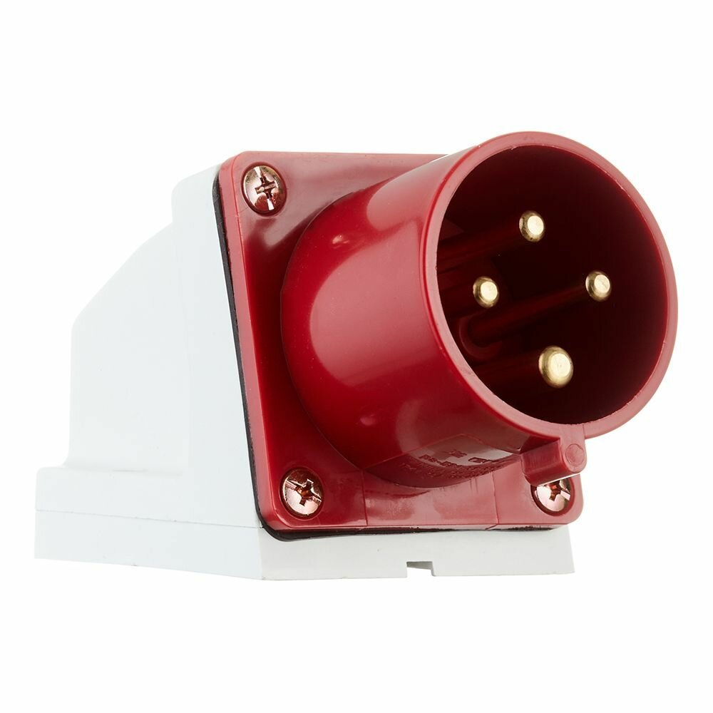 Вилка стационарная 3Р+РЕ, 16А, 380В, IP44, EKF, PROxima