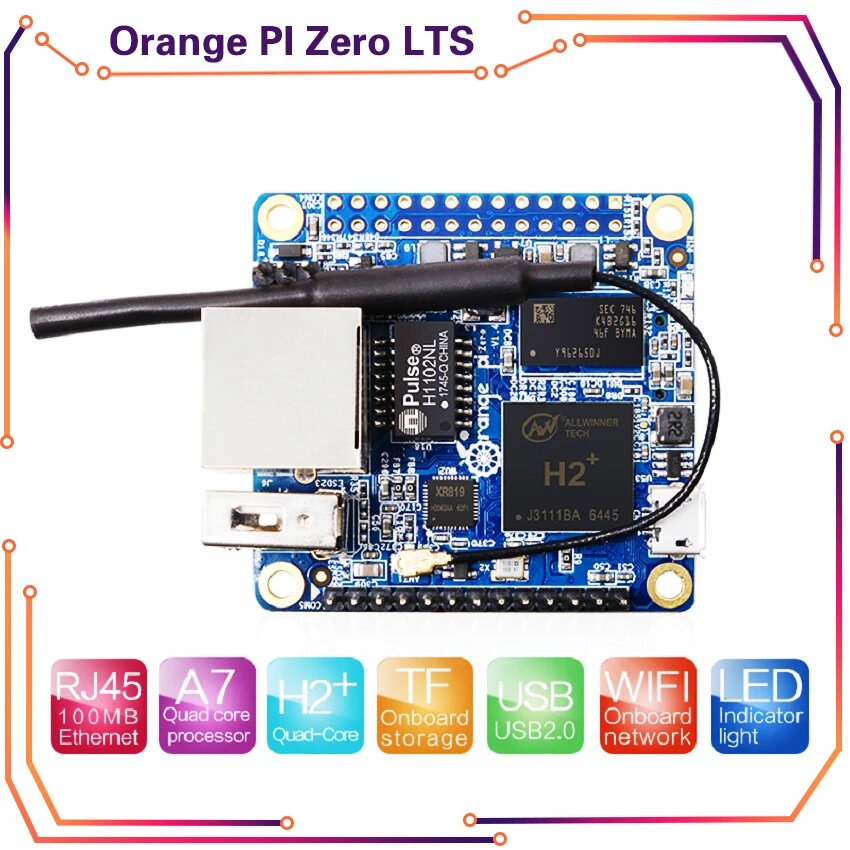 Orange Pi Zero LTS Set6 512МБ, KIT2 — фото 1