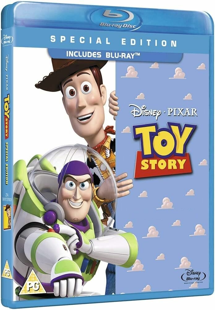 История игрушек 1+2+3+4 полная коллекция Blu-ray (блю рей)