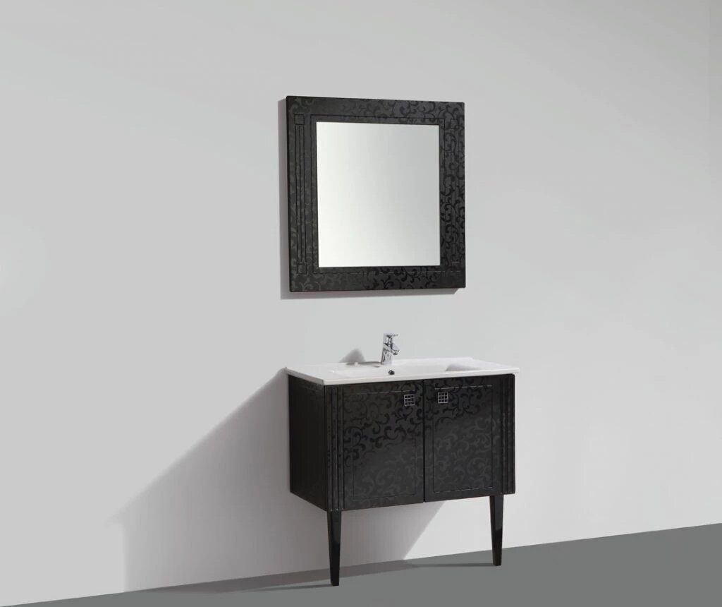 Atria комплект ног для базы, 2 шт atria-pia-nl nero lucido Belbagno