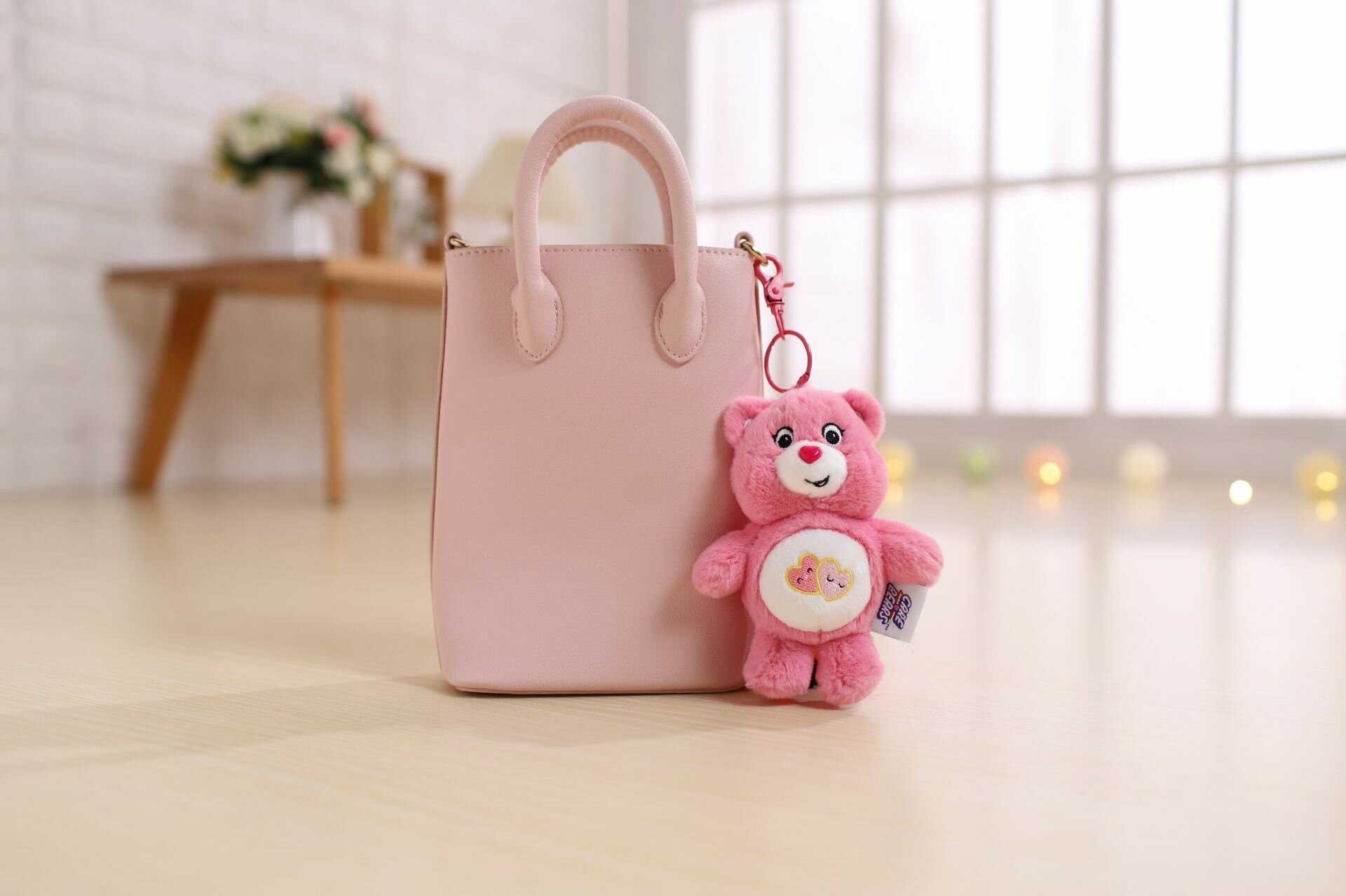 Оригинальный плюшевый кулон Care Bears, мягкая игрушка-украшение, подарок на день рождения для детей, в стиле