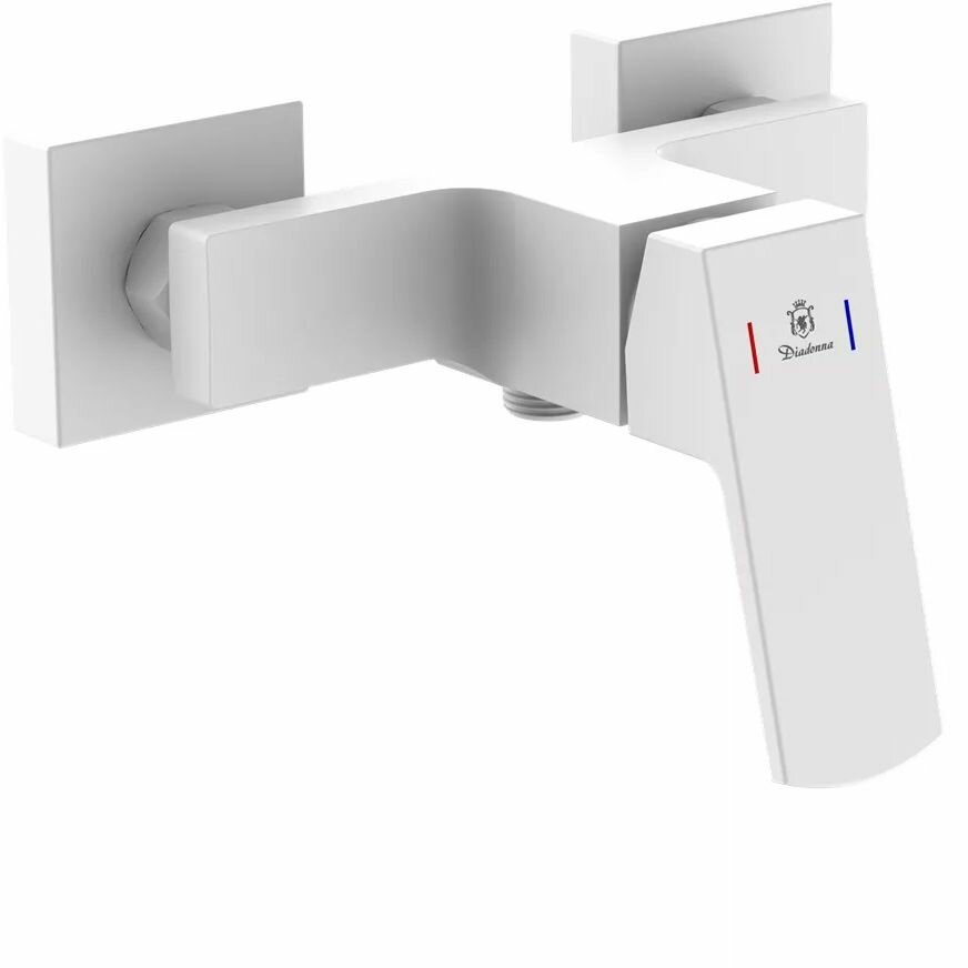 Смеситель для душа Diadonna (Диадона) D22-19001W белый