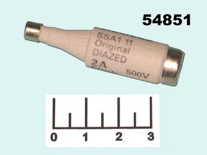 Вставка плавкая керамическая 5SA1 2A 13*50 (предохранитель)