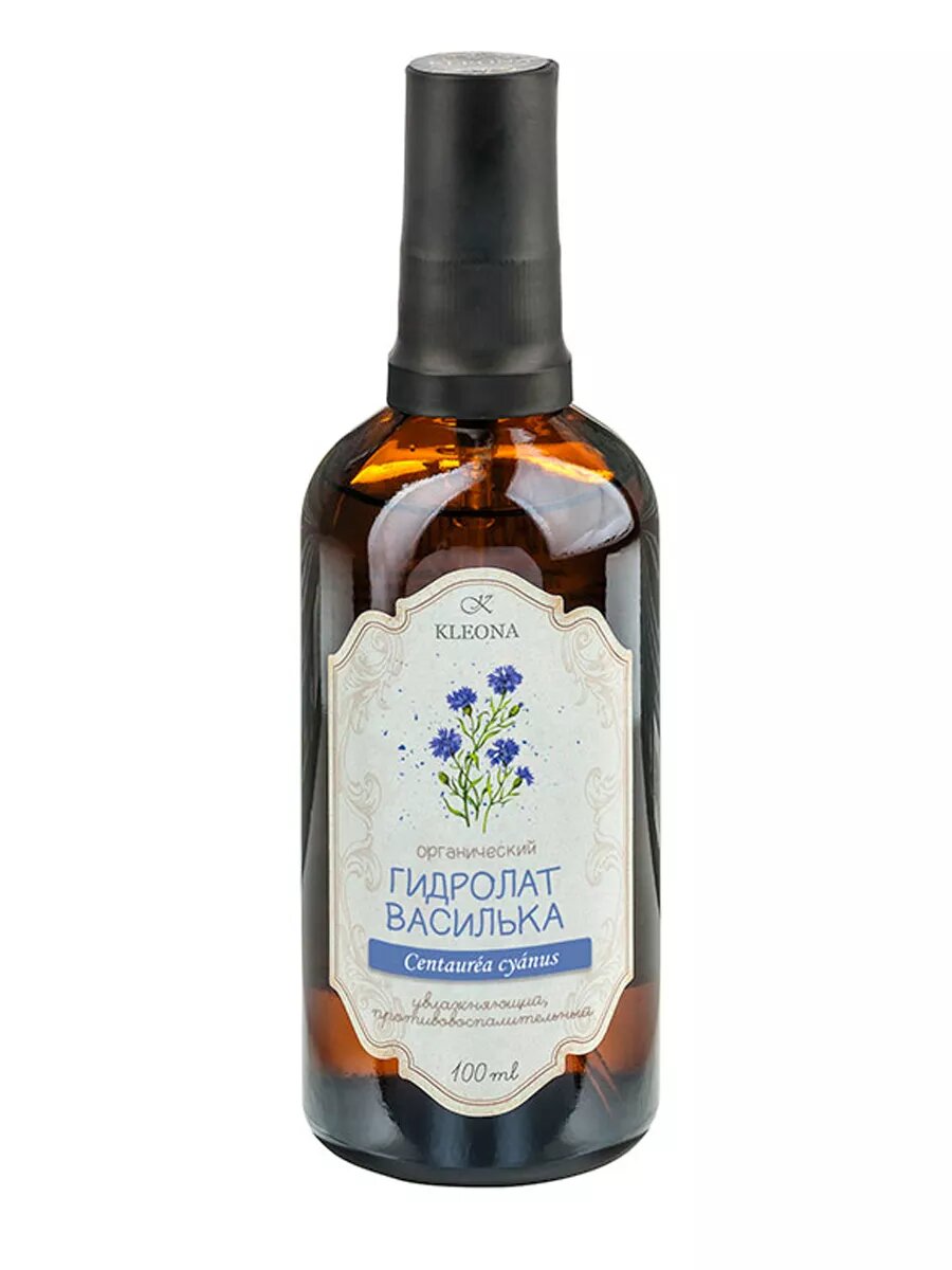Гидролат органический Василек разглаживает кожу