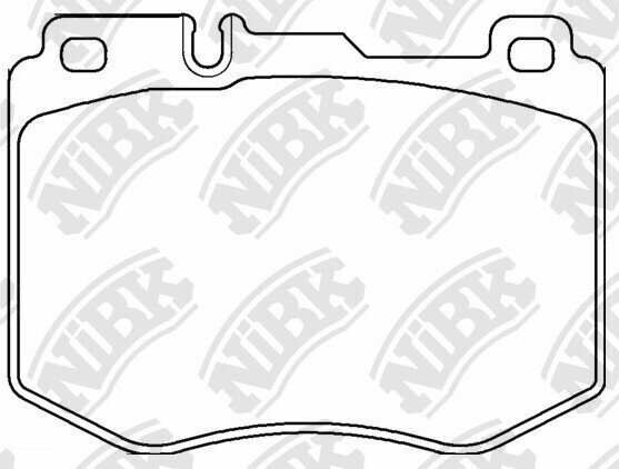 Колодки тормозные MERCEDES W205/W213/GLC(X253) 14- передние