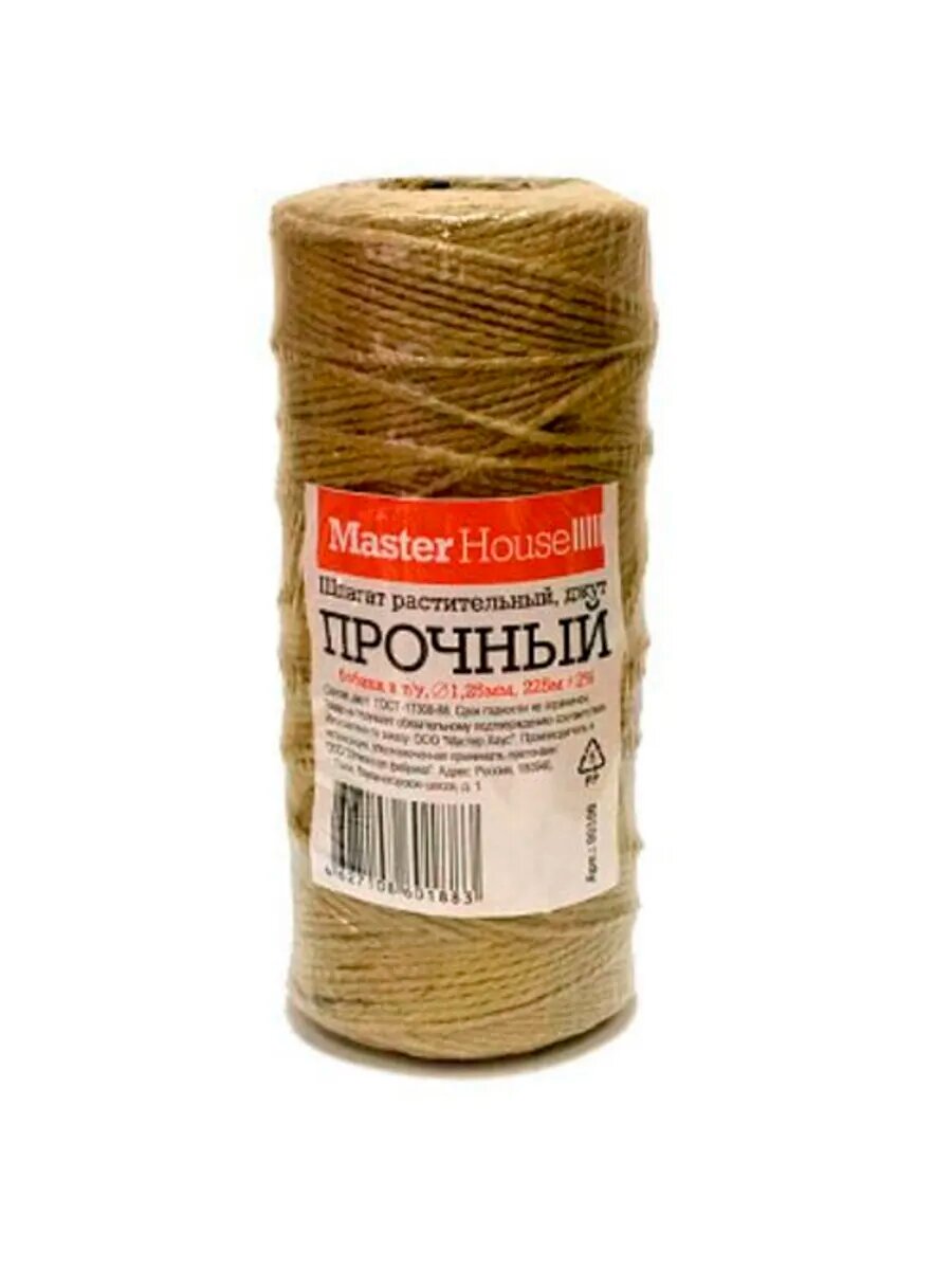 Шпагат льняной (бобина) 500 м 1.0 мм
