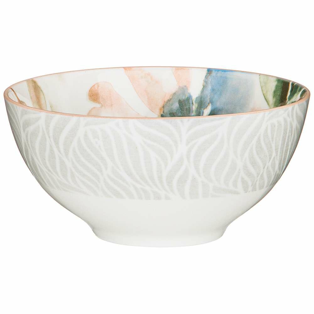 Салатник bronco aquarelle 12,5*6 см, фарфор, Bronco KSG-410-133