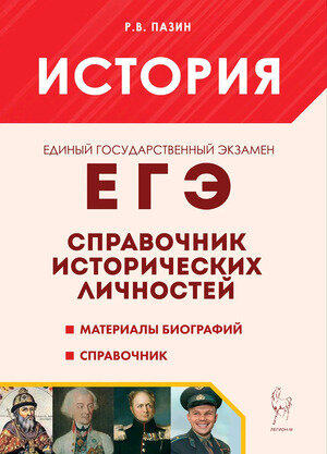 ЕГЭ(Легион) История Спр. исторических личностей (Пазин Р. В; РнД,25)