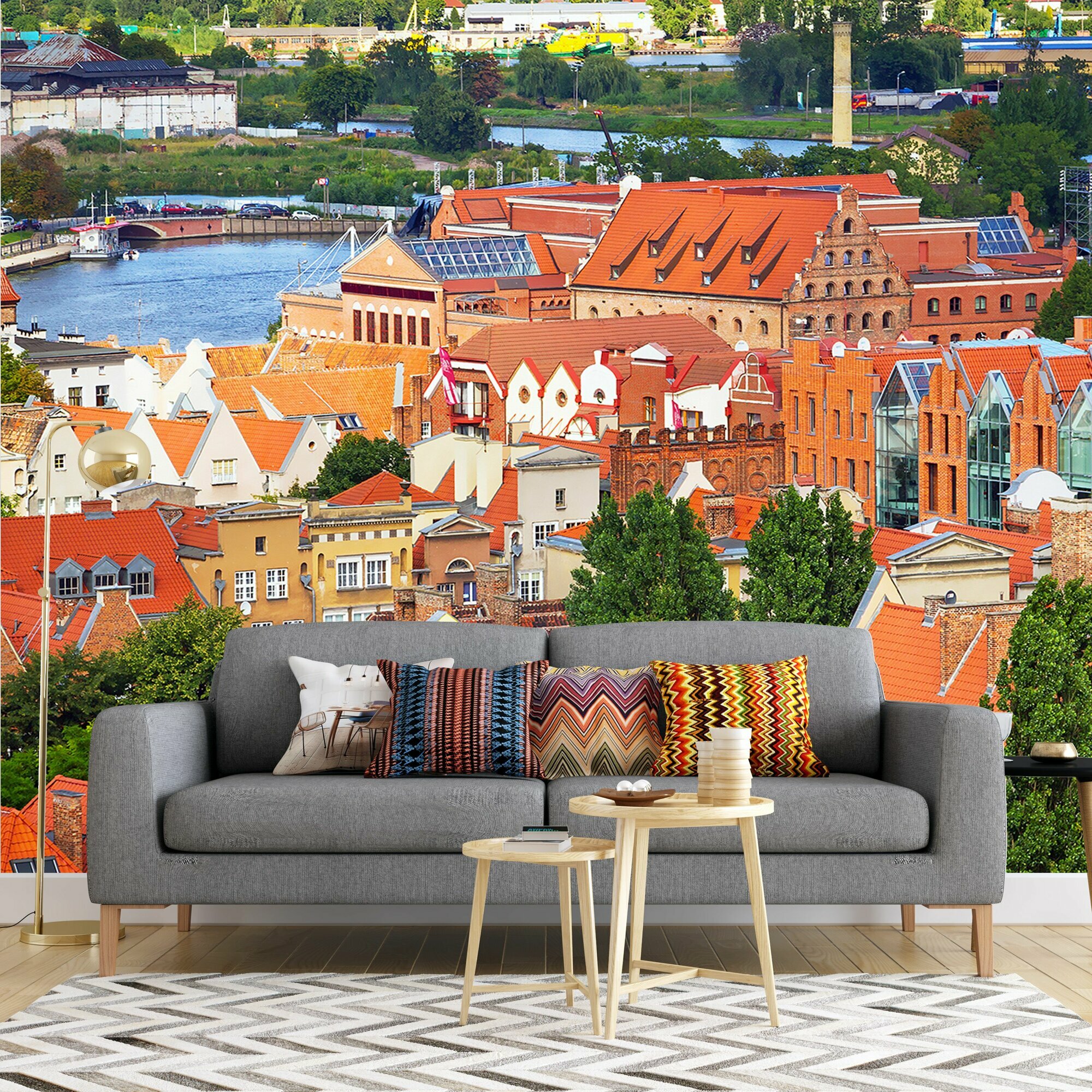 Фотообои на стену "Старый город" флизелиновые 300х260 см