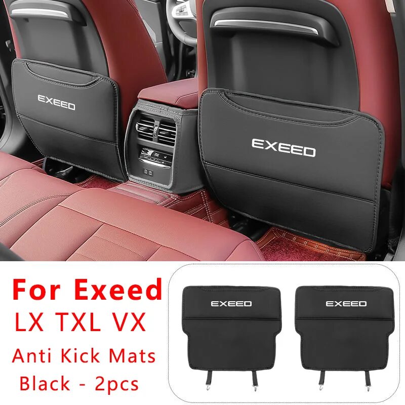 Противоударная накладка для Chery Exeed RX LX VX TXL, защита спинки сиденья, защита от грязи, защитный чехол, ящик для хранения, внутреннее молдинг