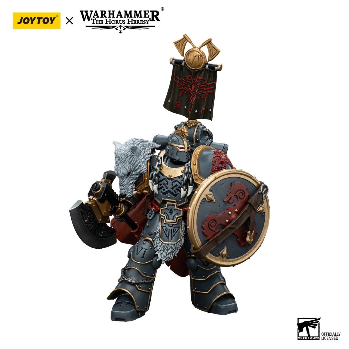JOY TOY Warhammer 30K 1/18 Фигурки Космические волки Легион Претор