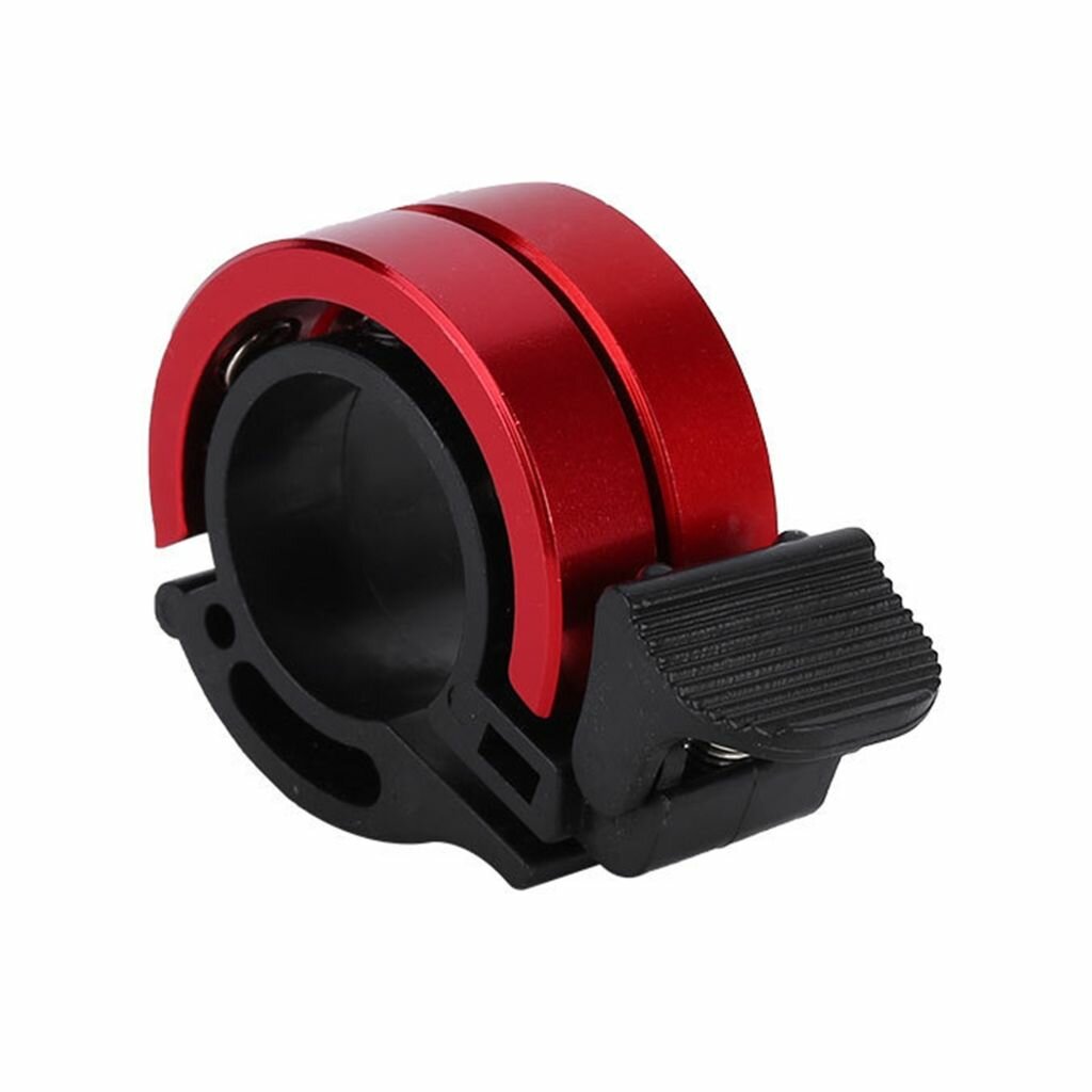 (1шт) Велосипедный невидимый звонок Супер громкий детский для горного велосипеда-красный